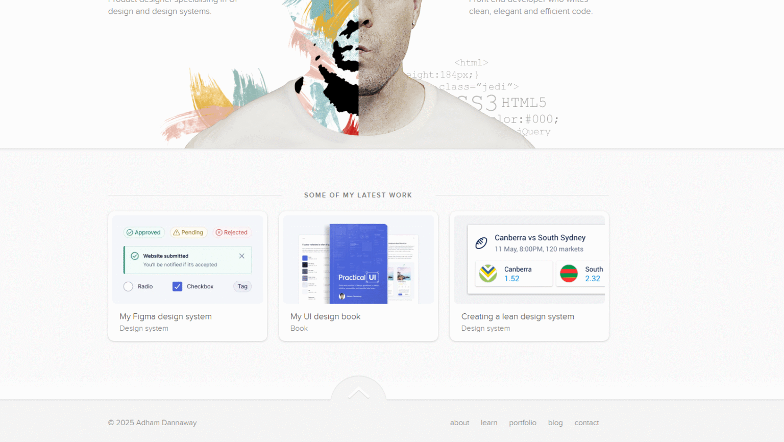 Footers for Your Portfolio Website: What to Include, Design Tips...